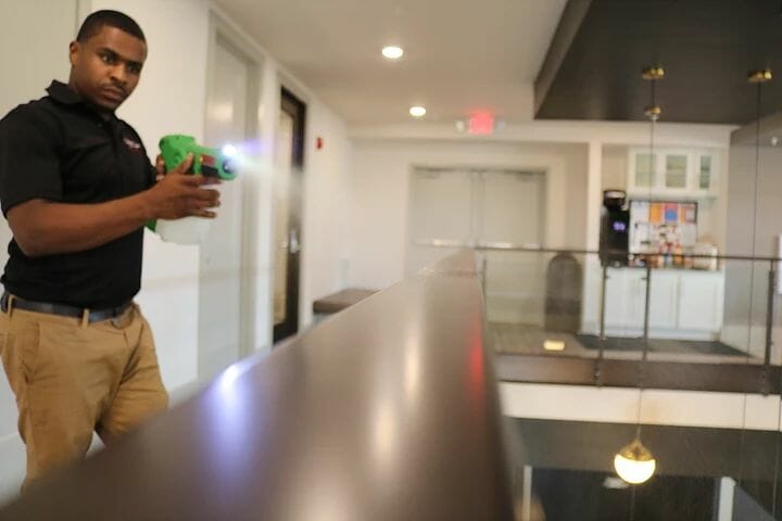 The Power of Sani-Guard Electrostatic Spraying - Enviro-Master