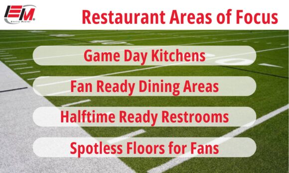Score Big This Football Season with a Clean Restaurant