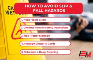 Common Slip & Fall Hazards & How to Avoid Them